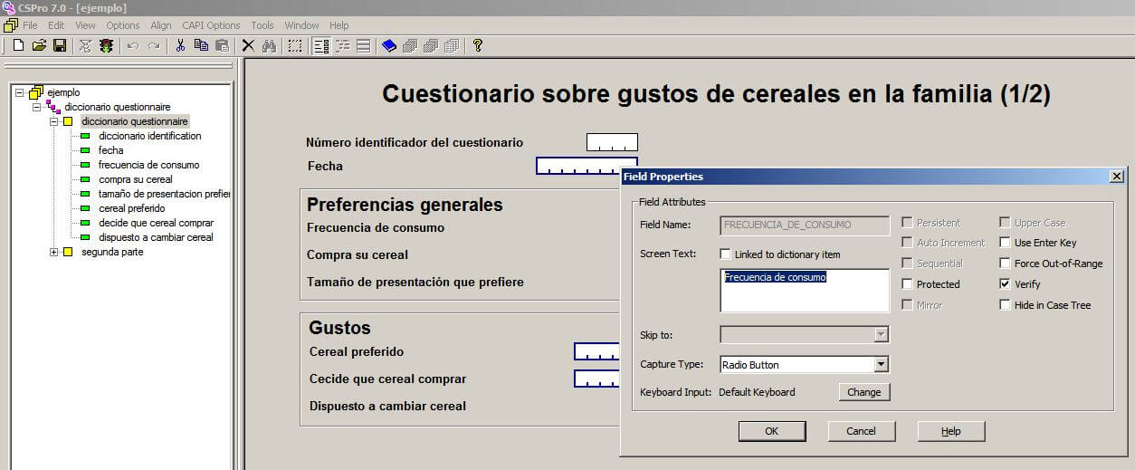 Una introducción al programa estadístico para encuestas CSPro 7 ...